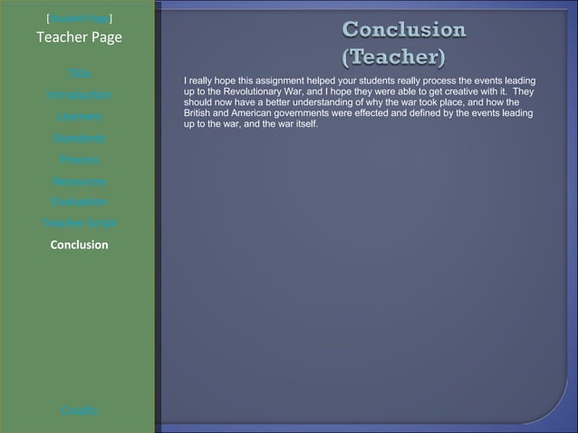 Revolutionary War Webquest | PPT