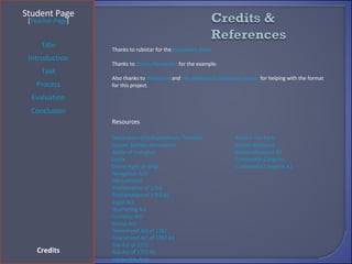 Revolutionary War Webquest | PPT