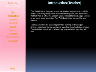 WebQuest Educ331 | PPT