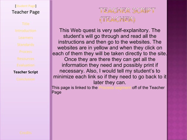 Monica's Webquest | PPT