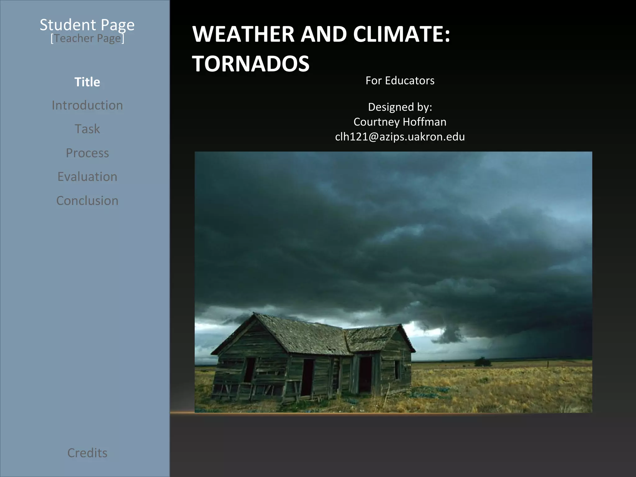 Webquest tornado powerpoint | PPT