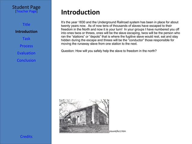 Webquest Underground Railroad[1] | PPT