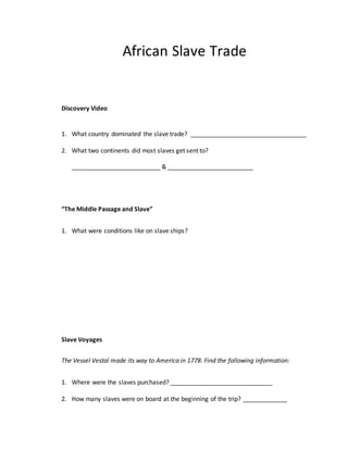 WebQuest Slave WKSHT | DOCX
