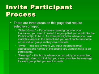 WebRaize.com - Invite Participants | PPT