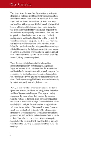 Rhetoric Model for Web | PDF