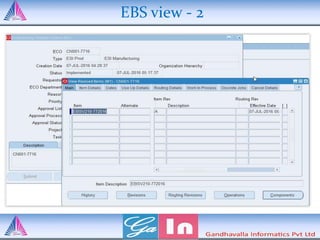 WEBridge 4 EBS ( Windchill and Oracle EBS Integration ) | PPT