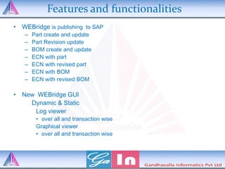 WEBridge 4 SAP ( Windchill and SAP Integration) | PDF