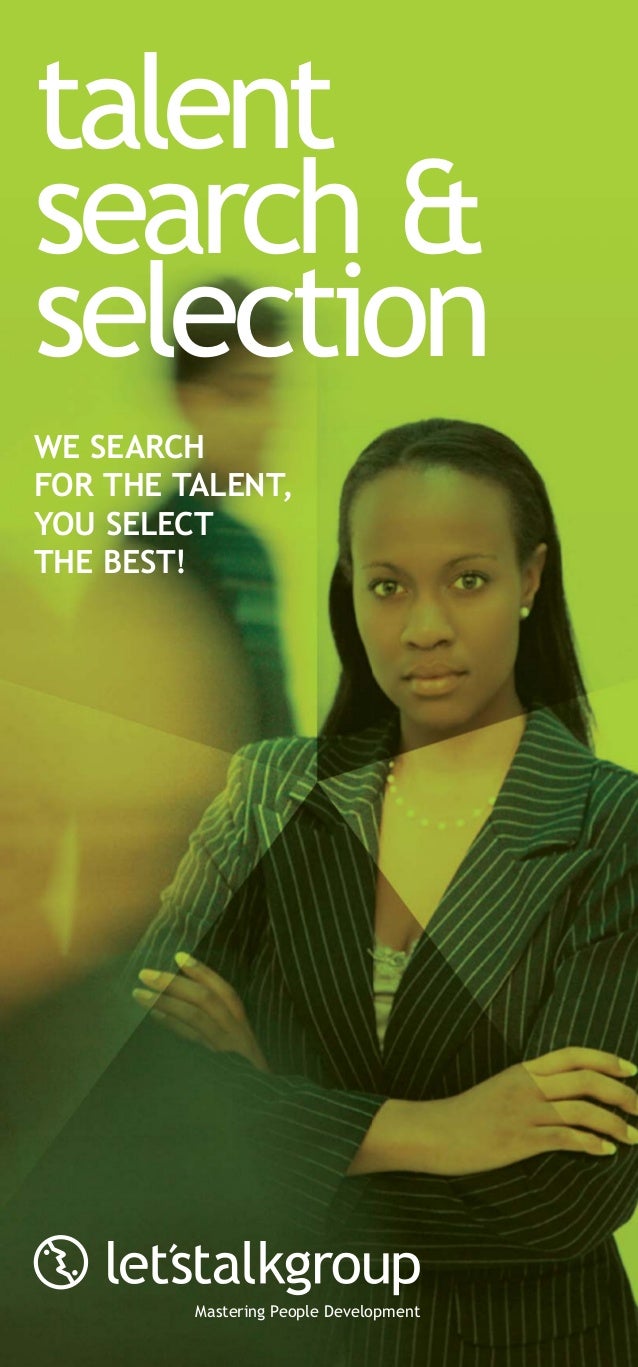 Talent Search & Selection