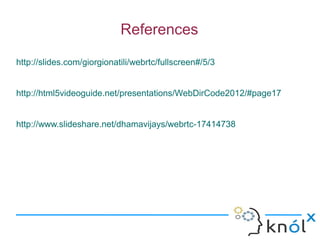 Introduction To Webrtc | PPT