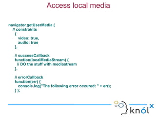 Introduction To Webrtc | PPT