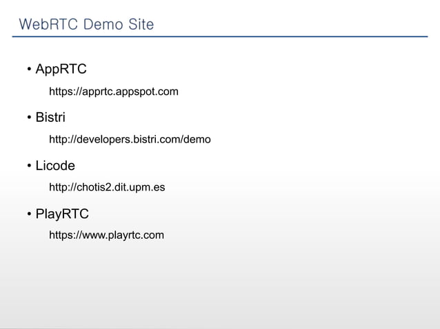 An Introduction to WebRTC | PPT