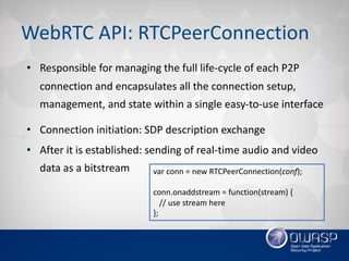 [Wroclaw #4] WebRTC & security: 101 | PPT