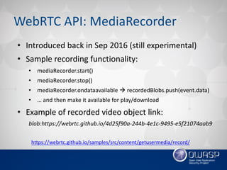 [Wroclaw #4] WebRTC & security: 101 | PPT