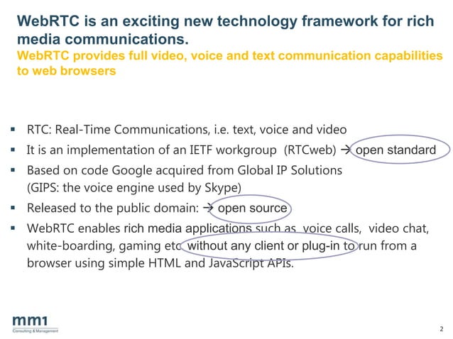 Webrtc An Introduction Ppt