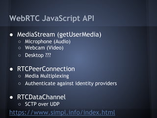 WebRTC - Is it ready? 2013 | PDF