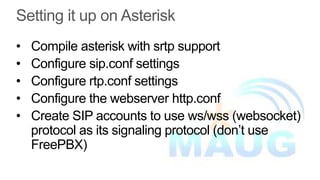 WebRTC & Asterisk 11 | PPTX