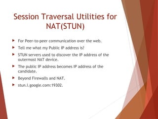 Web-RTC Based Conferencing Application | PPT