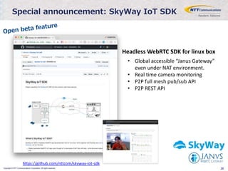 Web rtc for iot, edge computing use cases | PPTX
