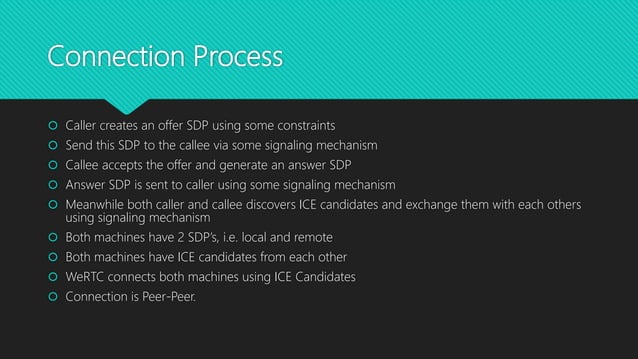 WebRTC Introduction & Basics | PPT