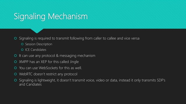 WebRTC Introduction & Basics | PPT