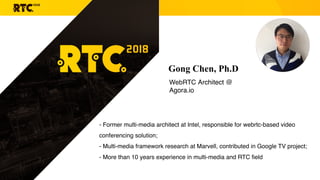 Agora.io WebRTC Meetup Tokyo | PDF | Computer Networking | Computing