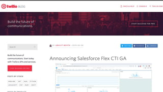 TwilioとWebRTC | PPT