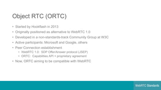 WebRTC Standards Q&A Live Session 1 by Dan Burnett & Amir Zmora | PPT