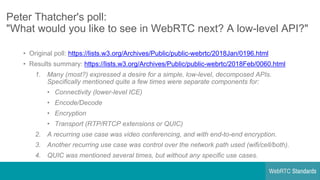 WebRTC Standards & Implementation Q&A - The Future is Now2! | PPT