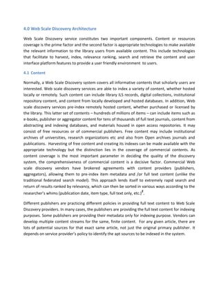 Evaluation of Web Scale Discovery Services | PDF