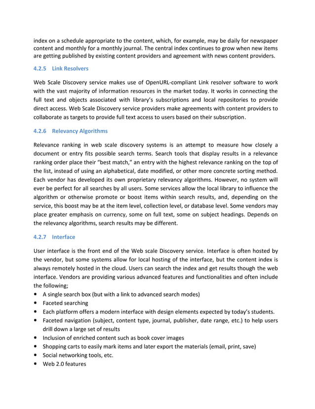 Evaluation of Web Scale Discovery Services | PDF