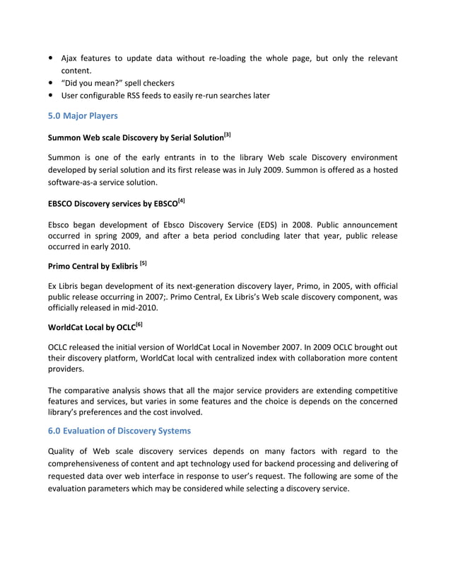 Evaluation of Web Scale Discovery Services | PDF