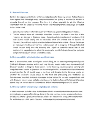 Evaluation of Web Scale Discovery Services | PDF