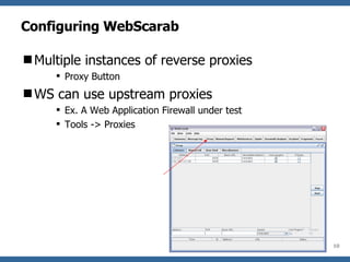 Webscarab demo @ OWASP Belgium | PPT