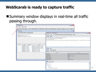 Webscarab demo @ OWASP Belgium | PPT
