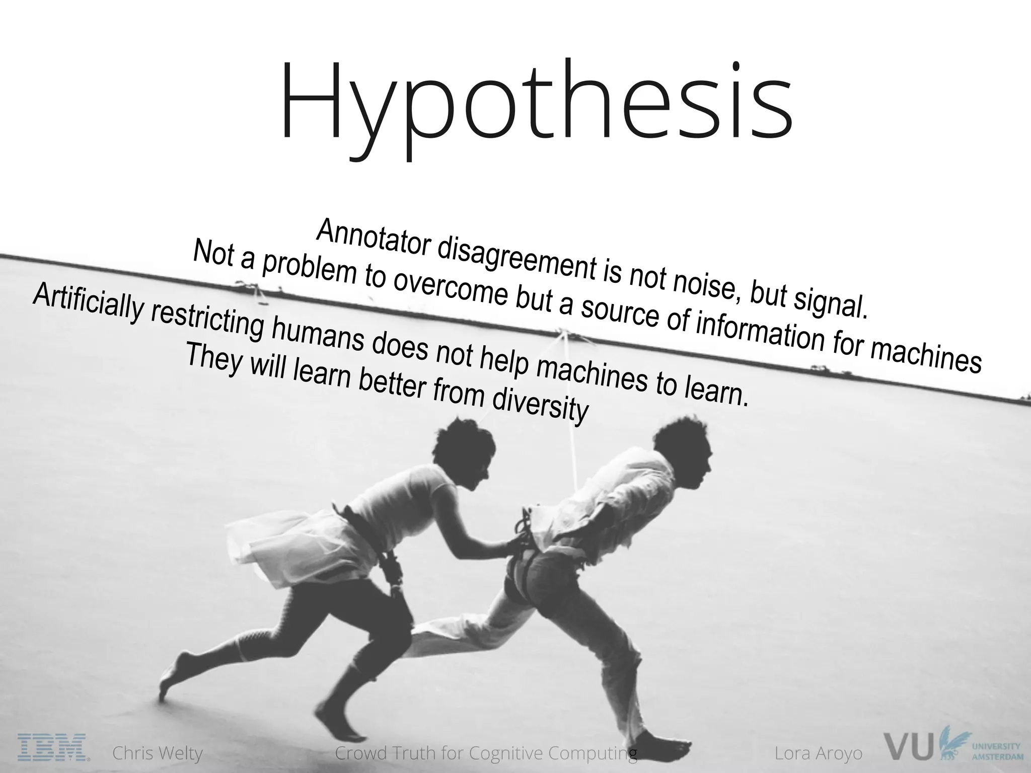 WebSci2013 Harnessing Disagreement in Crowdsourcing | PPT