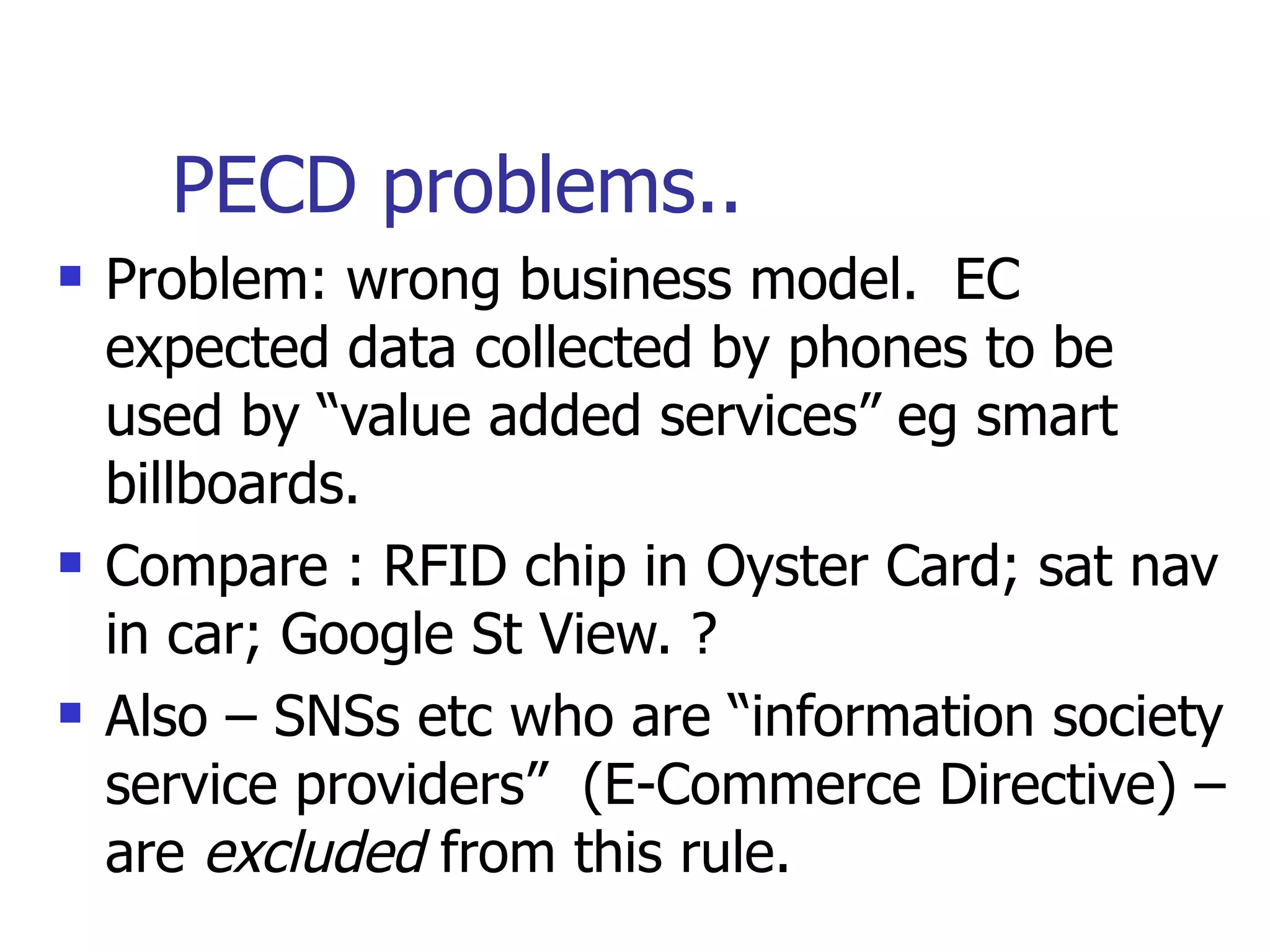 Location, Location, Location? Legal and Privacy Issues around ...