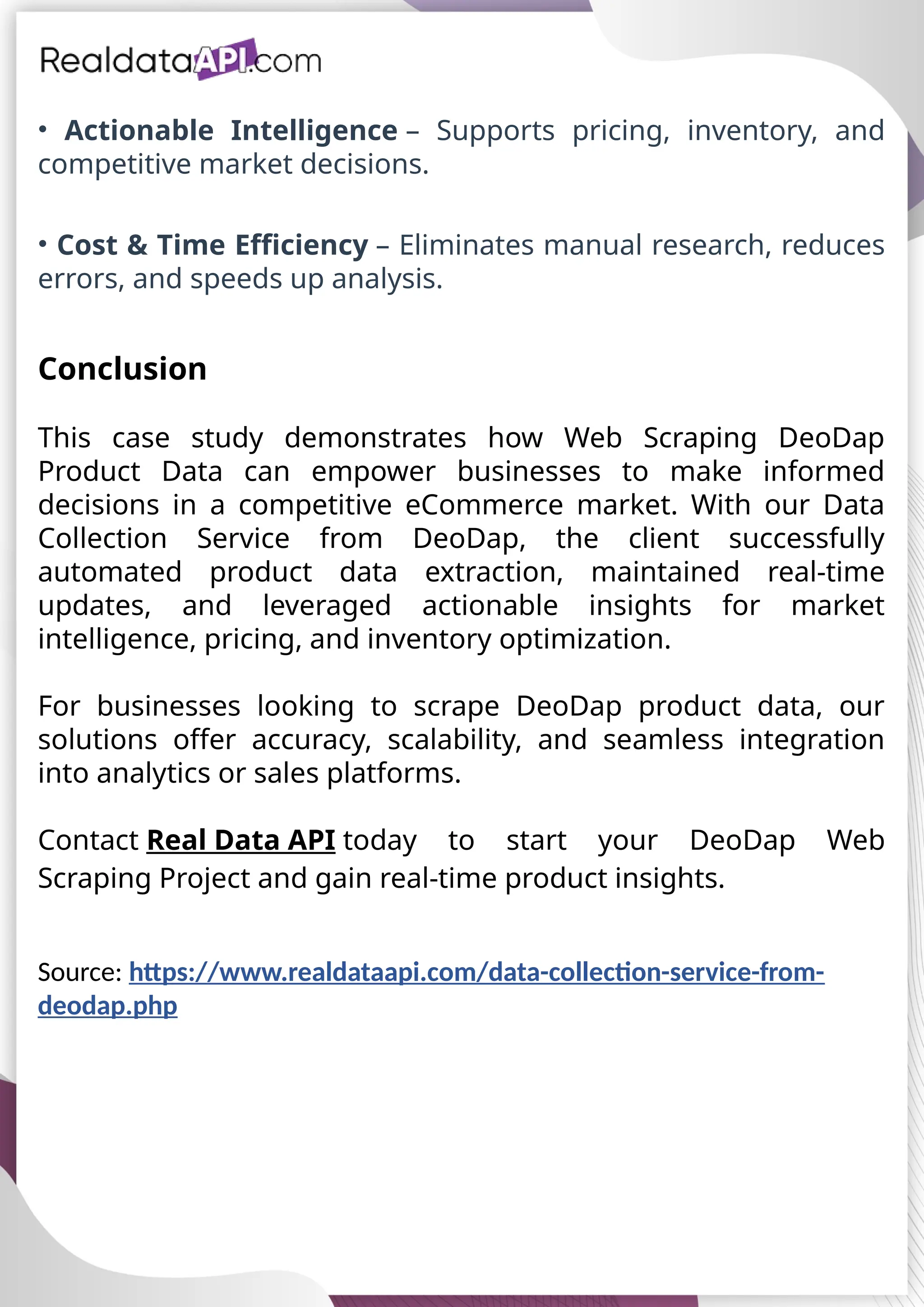 Web Scraping DeoDap Products for Real-Time Data Collection.pptx
