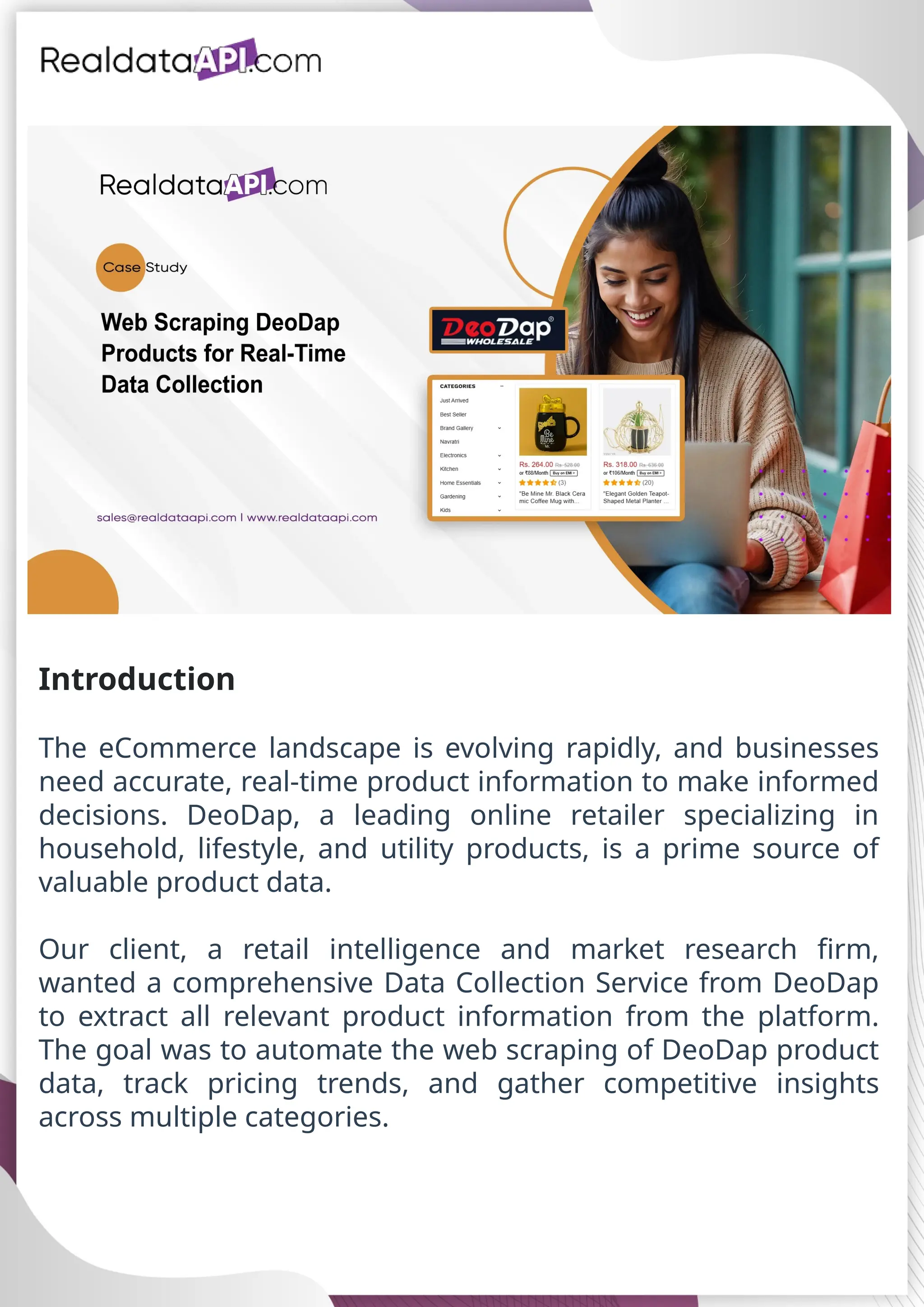 Web Scraping DeoDap Products for Real-Time Data Collection.pptx