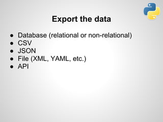 Web scraping in python | PDF