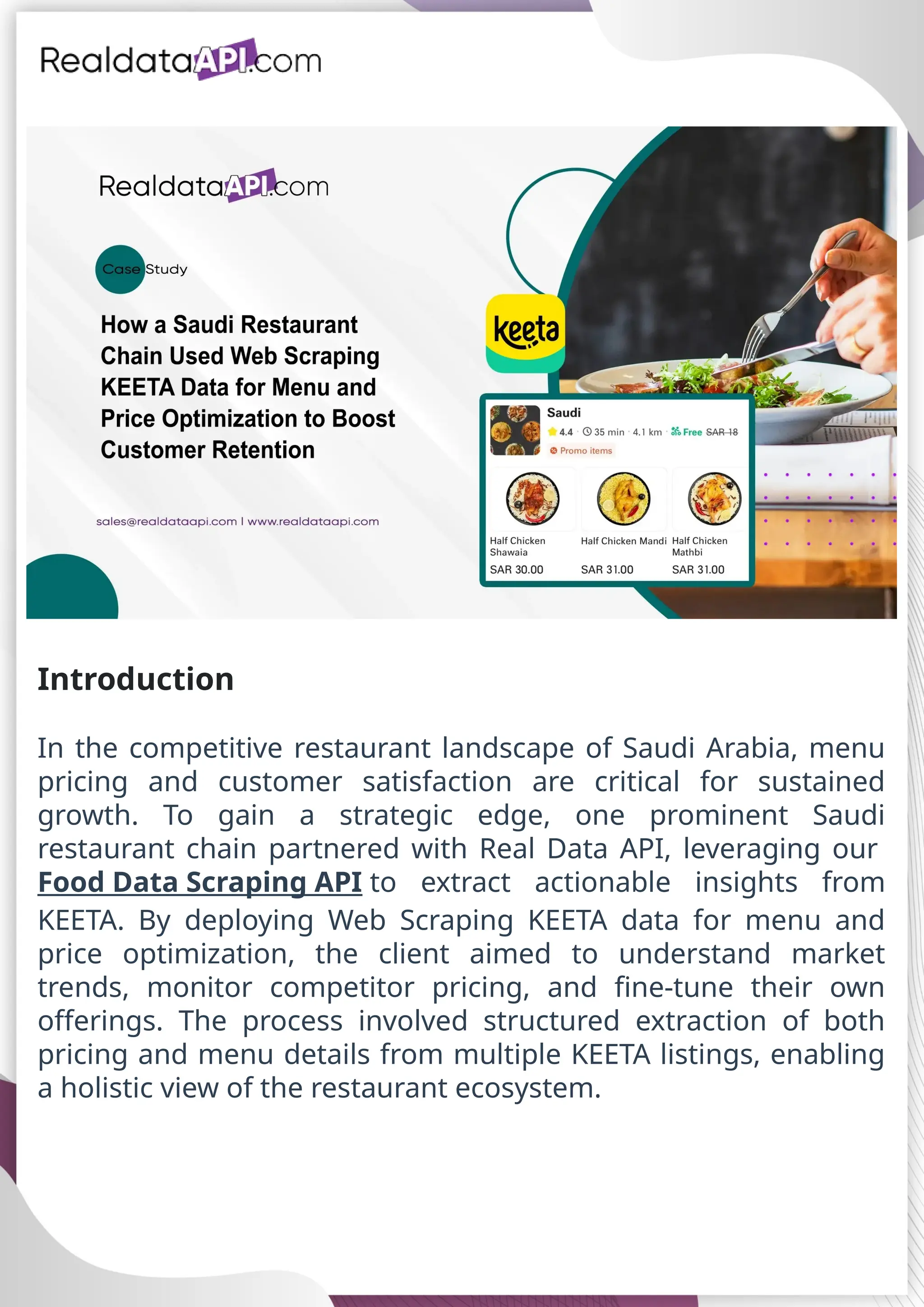 Web Scraping KEETA Data for Menu and Price Optimization.pptx