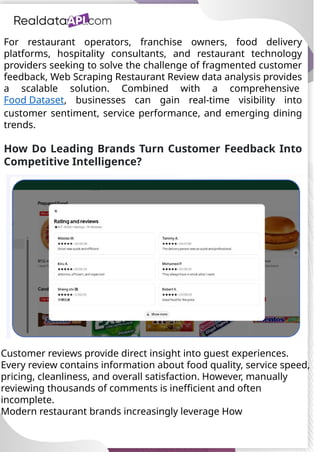 Web Scraping Restaurant Review data analysis_ppt.pptx