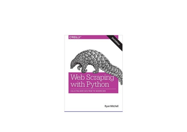 Epub Library Web Scraping With Python Collecting More Data From Th…