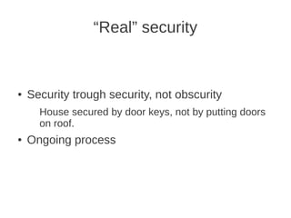 Web security 101 | PPT