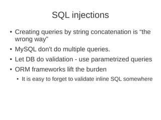 Web security 101 | PPT