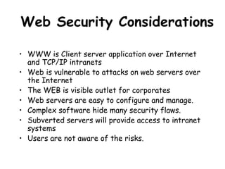 Web Security | PPT