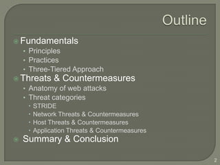 Web application security: Threats & Countermeasures | PPTX