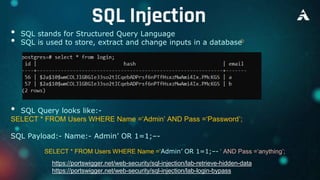Web Exploitation Security | PPTX