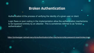 Web Exploitation Security | PPTX