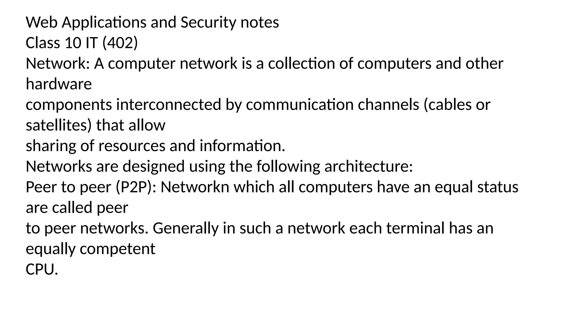 WEB SECURITY and type of networks .pptx