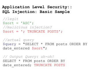 Web Application Security | PPT